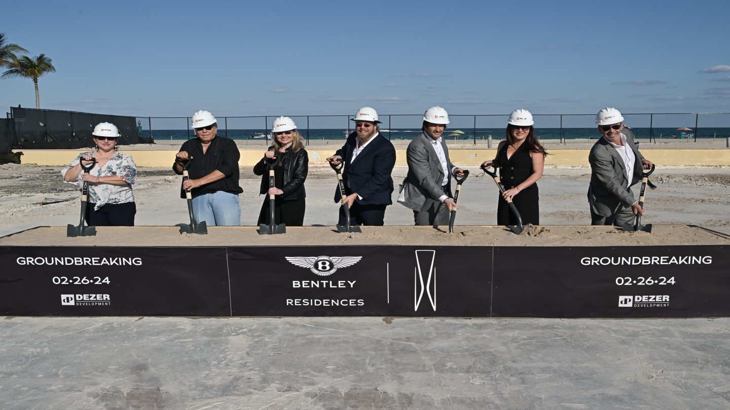Construction begins on first Bentley-branded residential tower
