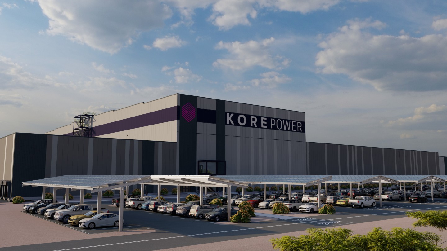KORE Power receives approval to build lithium manufacturing facility