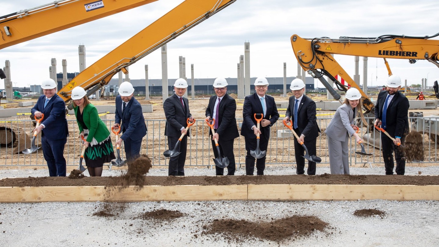 Construction begins on new STIHL factory in Oradea