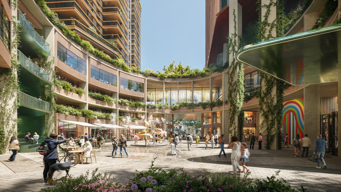 Hines receives approval for London mixed-use development