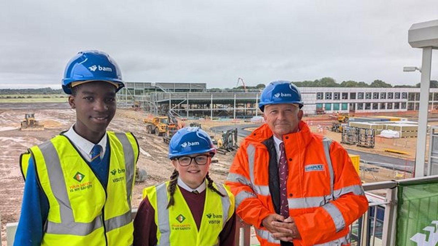 Northumberland’s £50m 'super school' project hits construction milestone