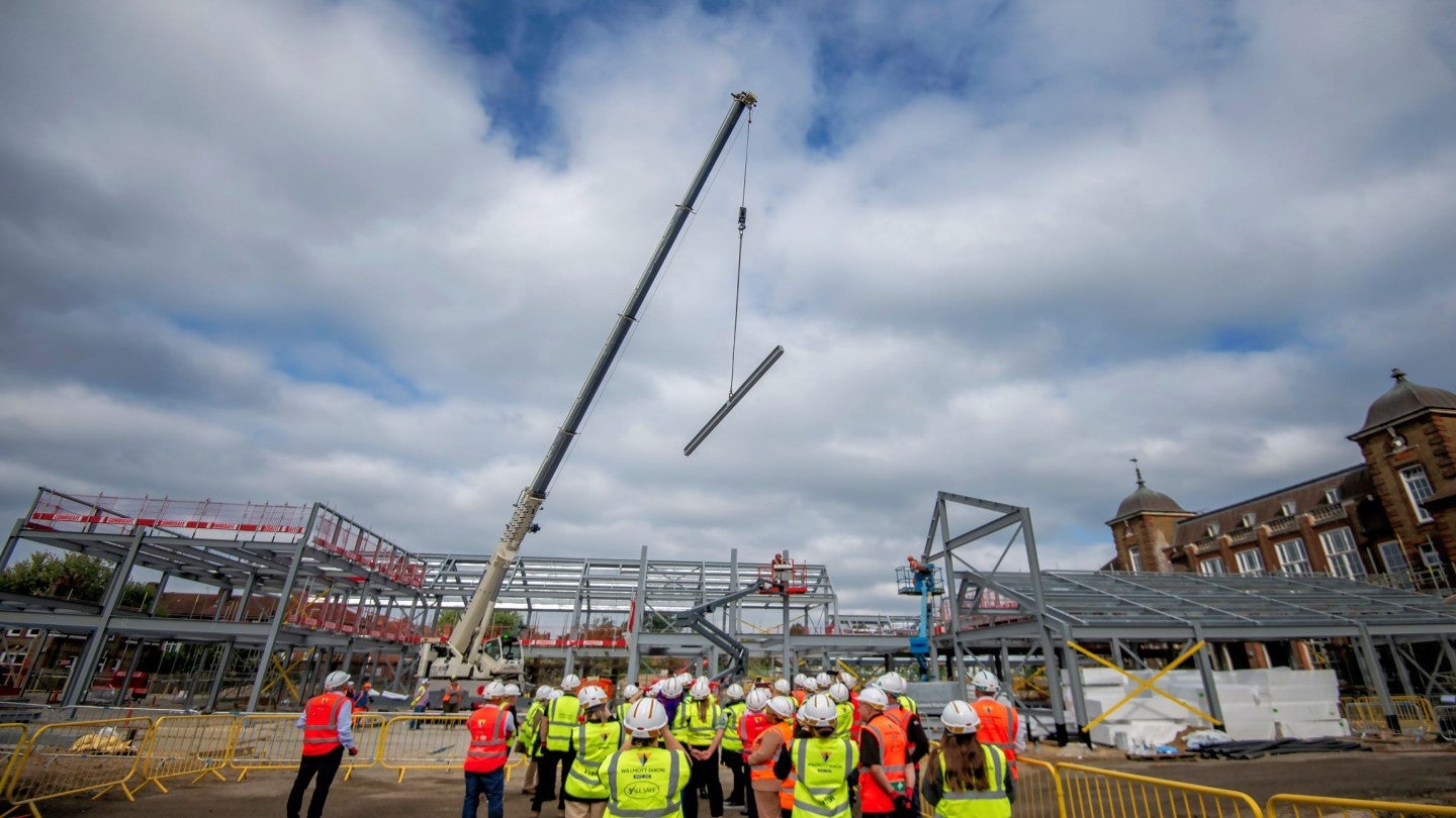 Paddock School expansion reaches construction milestone in UK