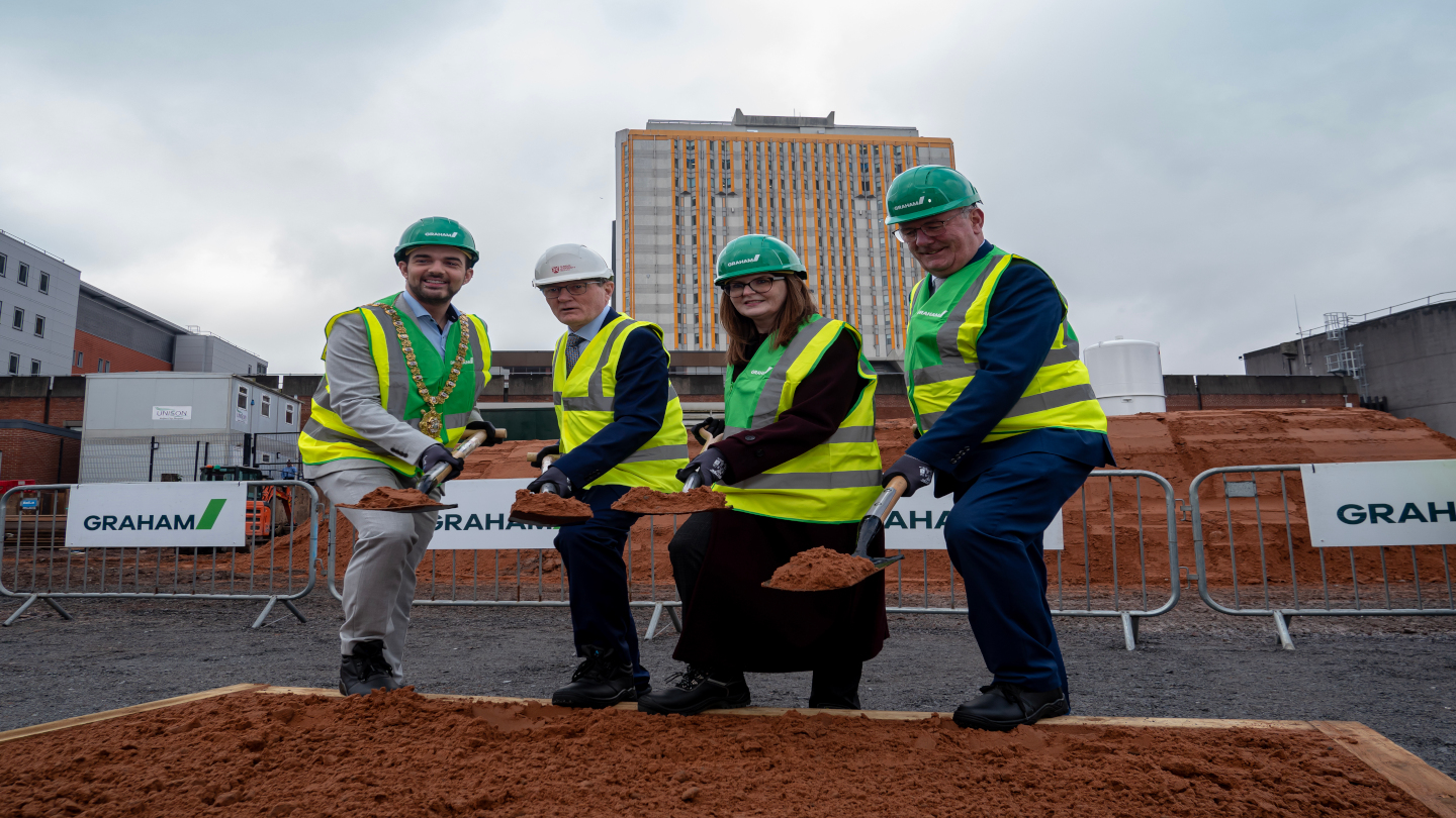 GRAHAM breaks ground on $80.6m clinical research centre in Northern Ireland