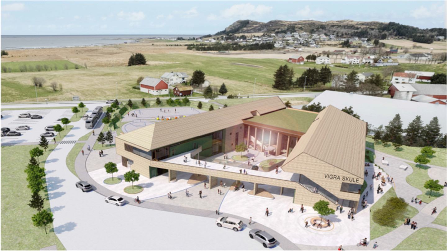 Peab secures new school construction contract in Giske, Norway