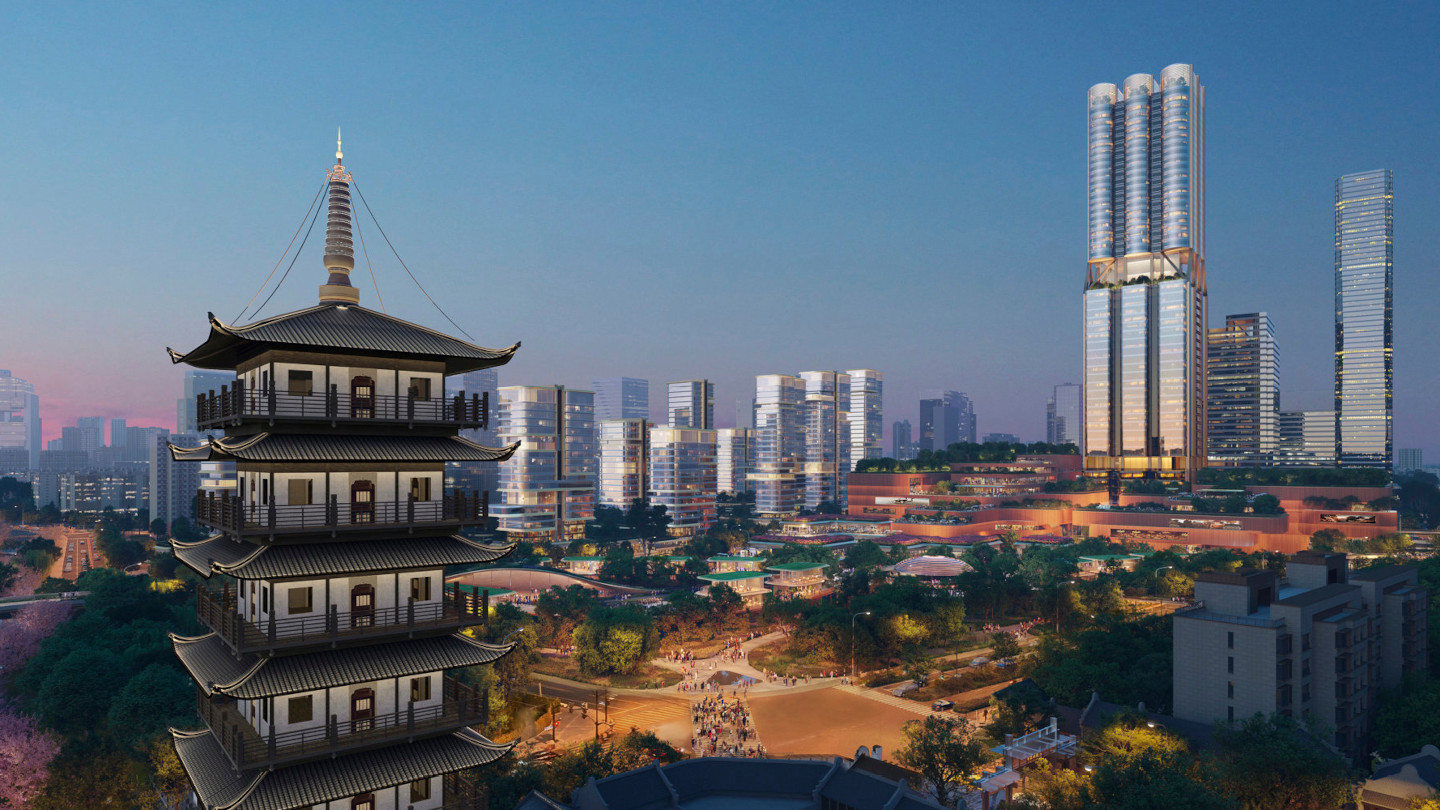 Foster + Partners wins competition to design Shanghai's Putuo District ...