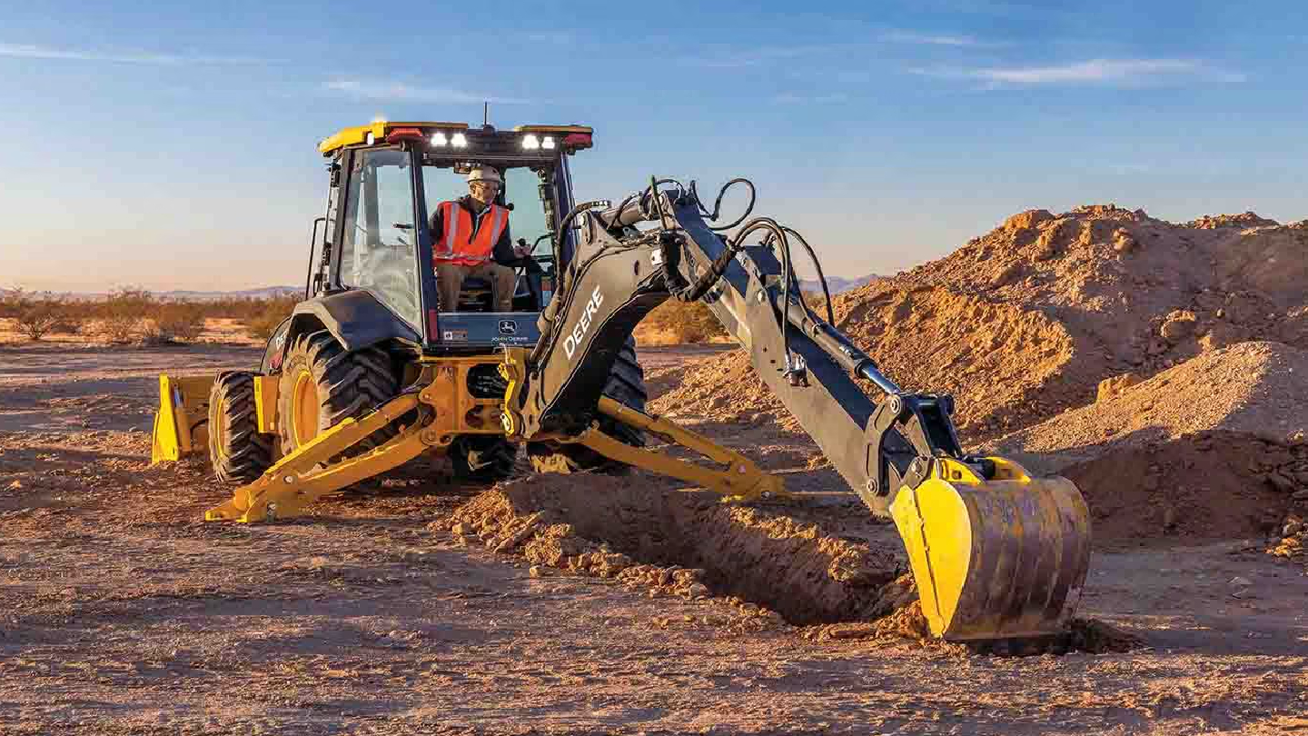 John Deere introduces updates to backhoe range