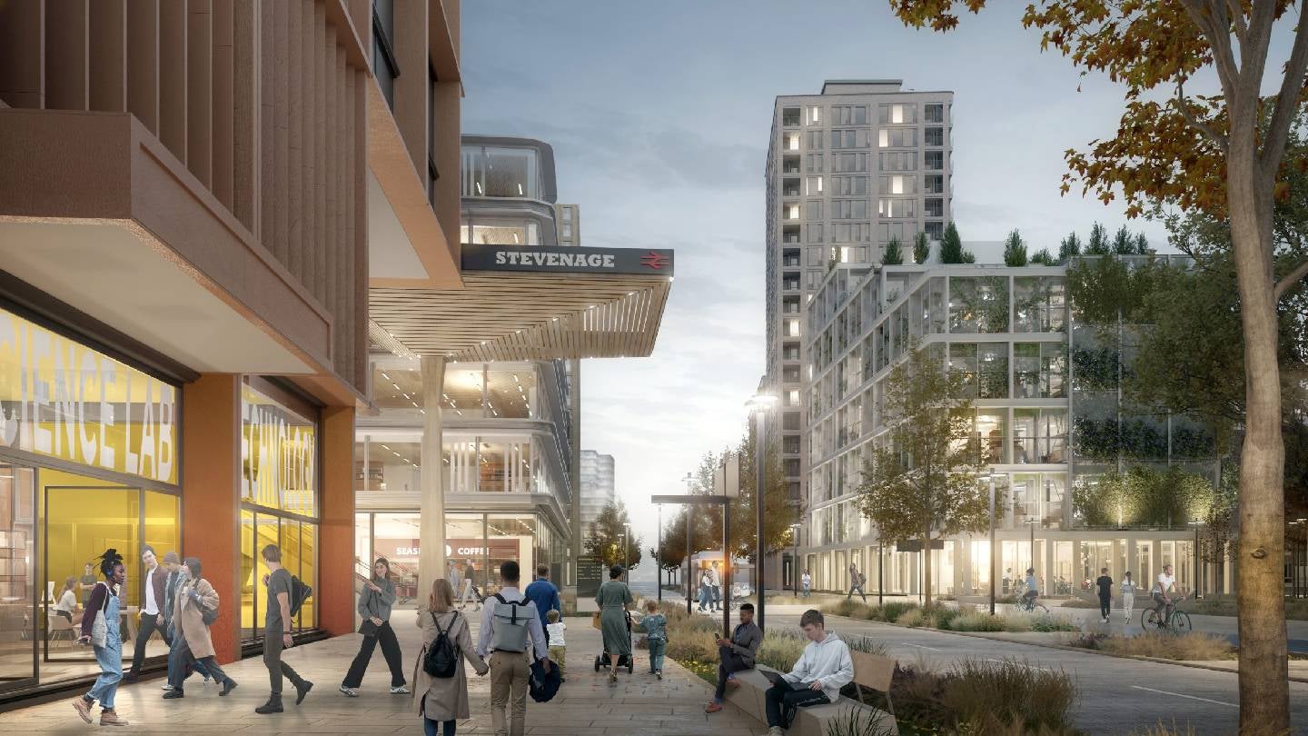 Development agreement reached for $1.3bn Stevenage Station Gateway scheme